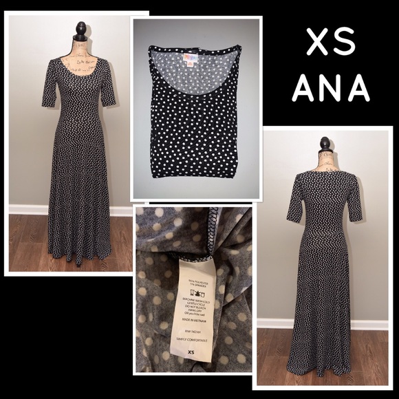 LuLaRoe | Dresses | Lularoe Ana Xs | Poshmark